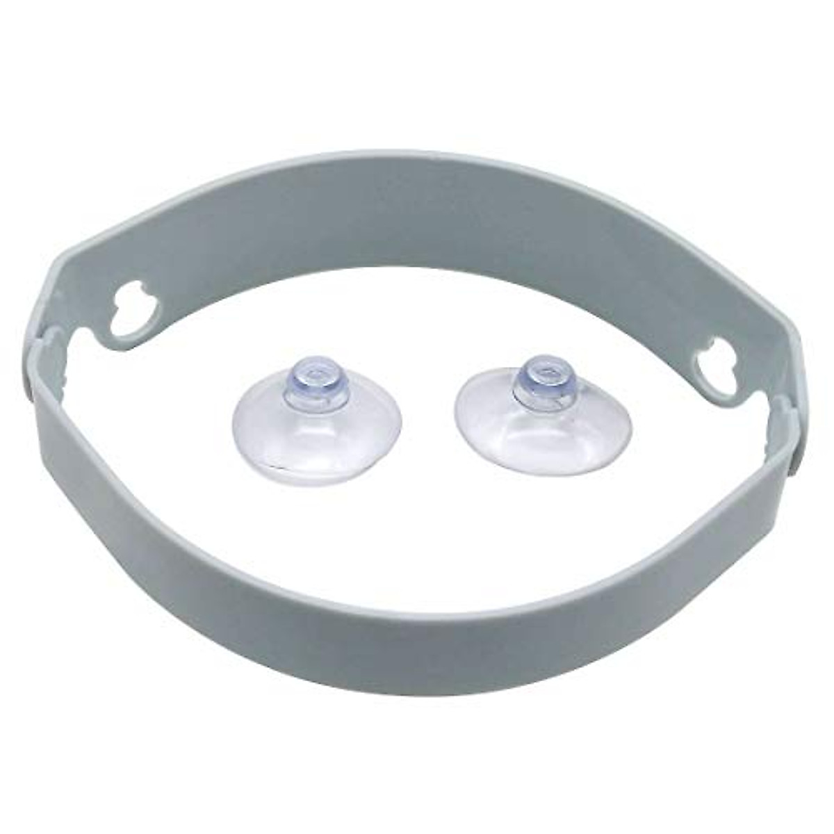 Foldable Kitchen Sink Trash Rack Strong Sucker Garbage Bag Holder Kitchen Trash Bracket Plastic Sink Clip-on Storage Rack, Random Color (Ellipse)