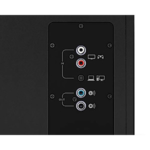 Logitech Z533 2.1 Multimedia Speaker System with Subwoofer, Powerful Sound, Booming Bass, 3.5mm Audio and RCA Inputs, PC/PS/Xbox/TV/Smartphone/Tablet/,Black