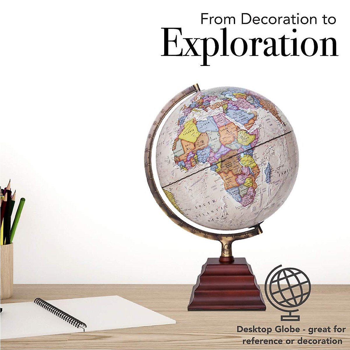 Waypoint Geographic Peninsula Illuminated Globe