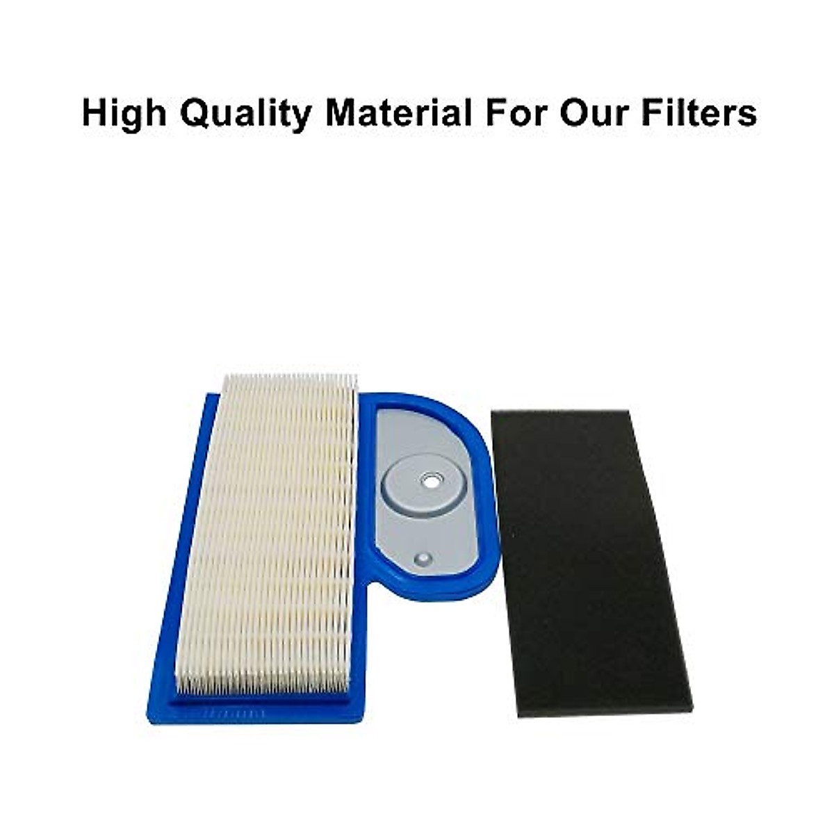 MOWFILL 2 Pack 11013-7002 Air Filter With 11013-7001 Pre Filter Replace for Kawasaki 11013-7006 E7195-11210 John Deere M137556 Cub Cadet 490-200-0004 Fits FH451V FH500V FH531V FH541V FH580V FH680D