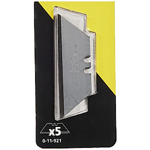 Stanley 0-11-921 Knife Blade "1992" unperforated (5 Piece), Silver