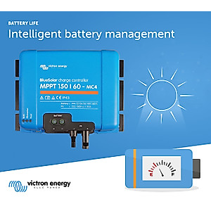 Victron Energy BlueSolar MPPT MC4 150V 60 amp 12/24/36/48-Volt Solar Charge Controller