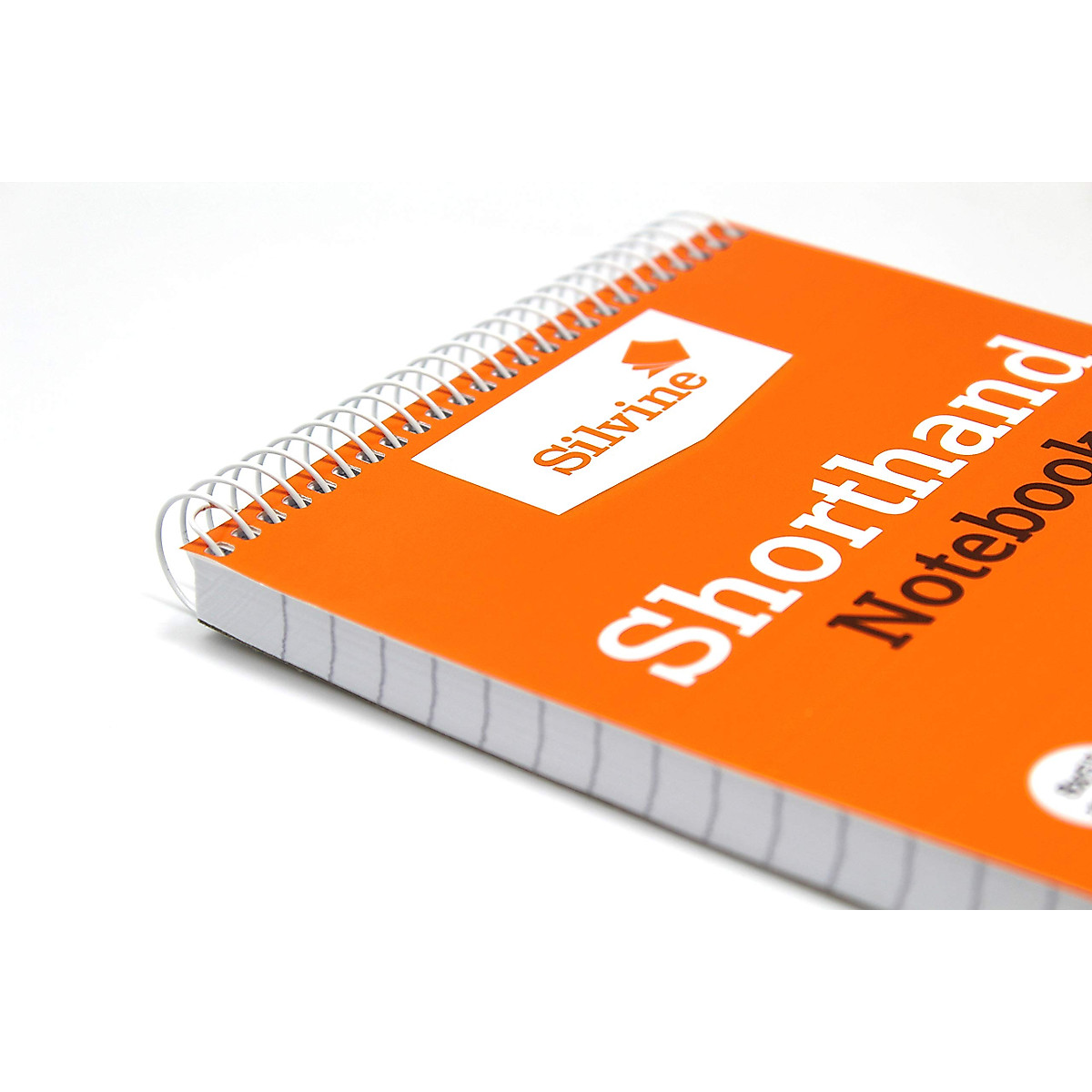 Silvine 8x5" Reporter's Spiral Shorthand Notebook with 300 Pages (Pack of 6)