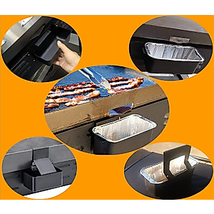 Firsgrill 30 Pack Professional Replacement Blackstone 17" 22" 28" 30" 36" Aluminum Foil Tray Drip Pans Griddle Grease Cup Liners 8" L x 3.75" Wx 3" D