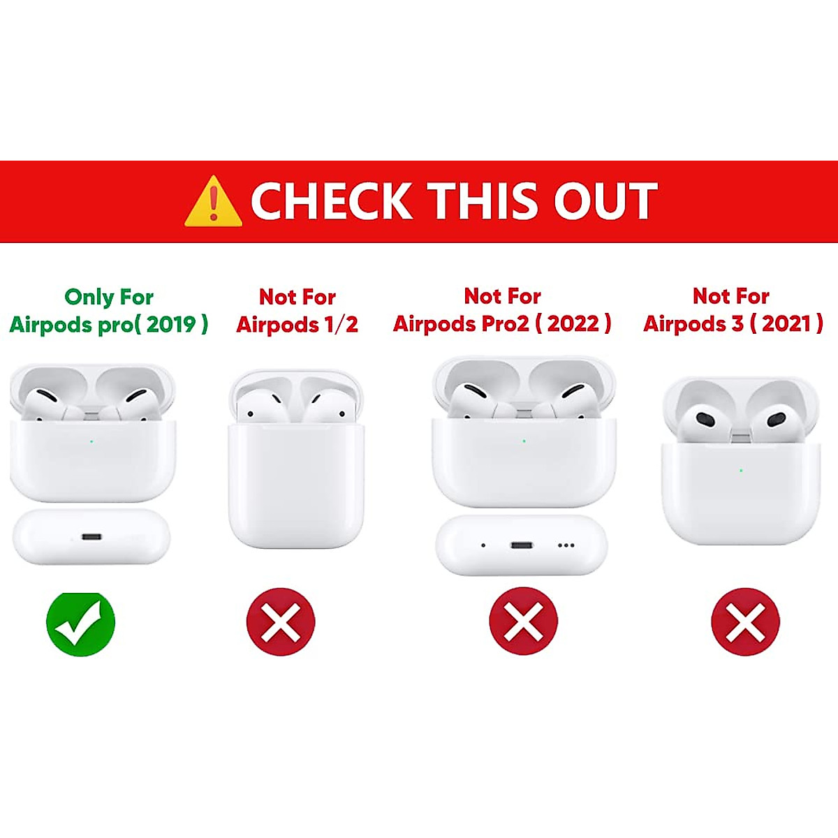 (3Pack) Case for Airpods Pro, Suublg Silicone Airpods Pro Case Protective Cover with Cute Funny Skin Design, with Keychain (Snack5+6+Nutella)