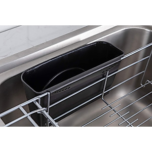 Premium Racks Expandable Over The Sink Dish Rack - 304 Stainless Steel - Durable
