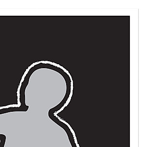 Beistle Plastic PSI Body Silhouette Door Cover, 5' x 30" - Detective Investigation Party Supplies, Murder Mystery Dinner, Floor Crime Scene Evidence Decoration, Spooky Halloween Themed Decor