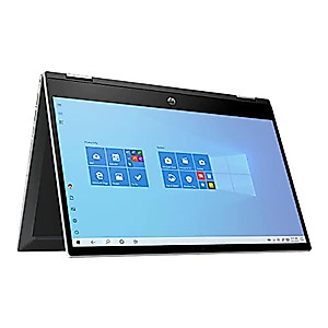 HP Flagship Pavilion X360 14 2-in-1 Laptop Computer 14" HD Anti-Glare Touchscreen 11th Gen Intel Core i3-1115G4 (Beats i5-1035G4) 8GB RAM 512GB SSD HDMI USB-C B&O Audio Win10 Pro Silver + Pen