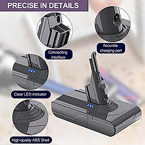 LONG FIT Battery Replacement for Vacuum Cleaner (V7-1)