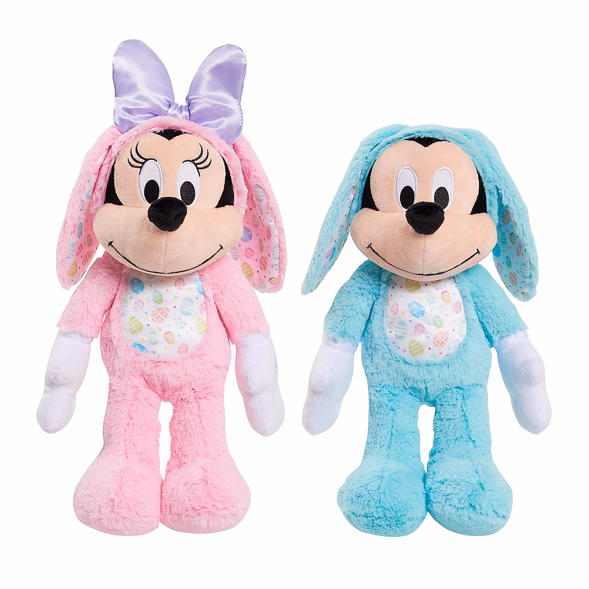 Disney Easter Bunny Large Plush Minnie Mouse, Officially Licensed Kids Toys for Ages 2 Up by Just Play