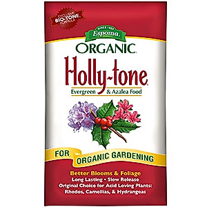 Espoma Organic Holly-tone 4-3-4 Natural & Organic Evergreen & Azalea Plant Food; 36 lb. Bag; The Original & Best Fertilizer for all Acid Loving Plants including Rhododendrons & Hydrangeas.