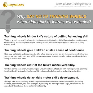 Royalbaby Freestyle 7 Kids Bike Toddlers 14 Inch Wheel Dual Handbrakes Bicycle Beginners Boys Girls Ages 3-5 Years, Kickstand and Water Bottle Included, Red