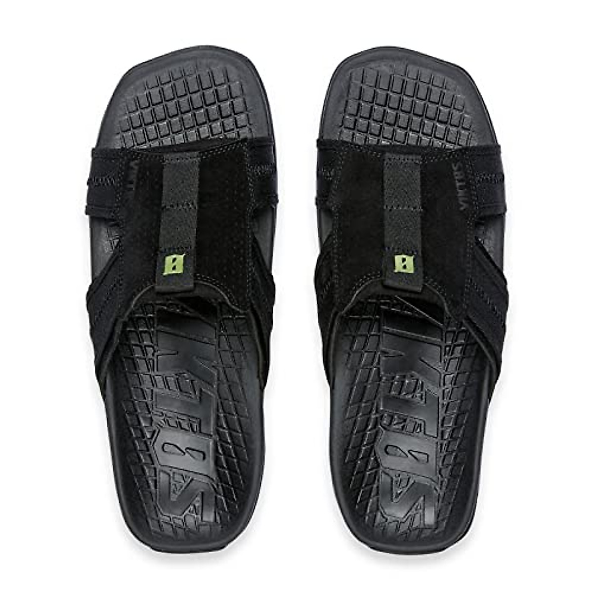 VIKTOS Men's Lightweight Outdoor Open Toe Athletic Anti-Slip Custom Fit Ruck Recovery Slide Sandals, Nightfjall, 12