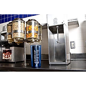 San Jamar KLC28C Kleen Spindle Mixer Sanitizing Cup, 4" Diameter x 7-3/4" Height