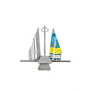 Seachoice Utility Anchor w/ Slip Ring, Size 7E, Galvanized Steel