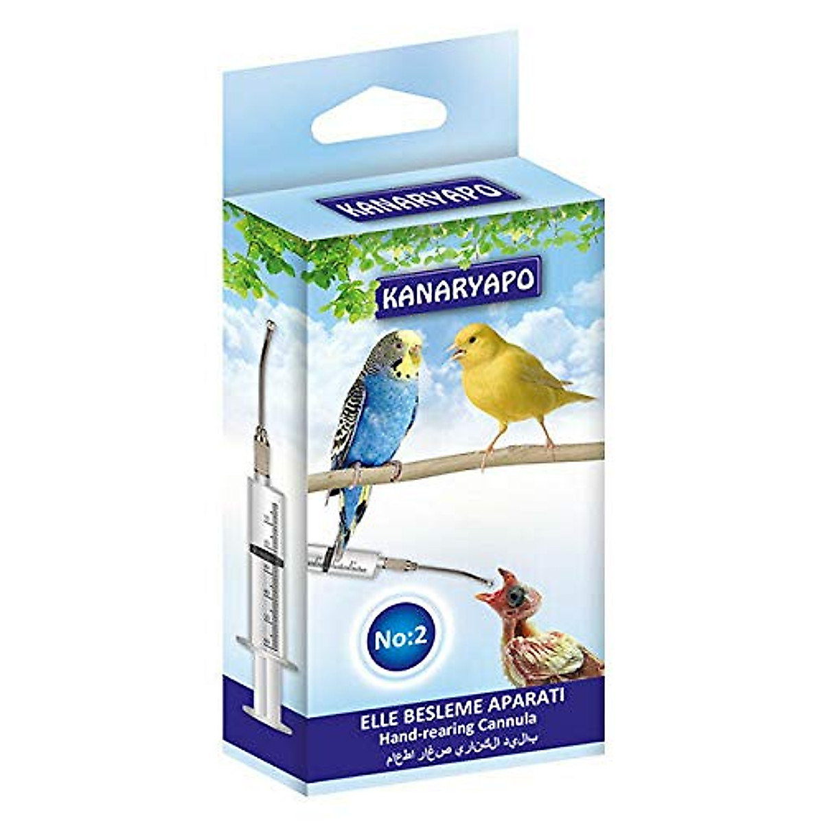 Birds Hand Rearing Feeding Gavage Crop Needle Syringe-Medication Cannula (1)