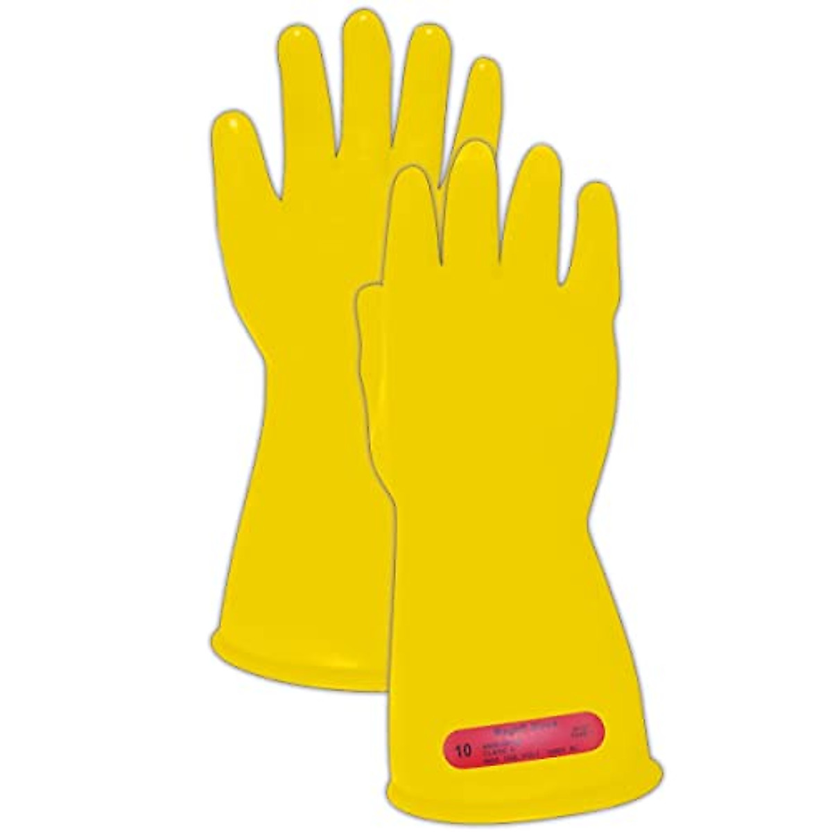 MAGID Class 0 Low-Voltage Rubber Insulating Linemen Safety Gloves, 1 Pair, 11” Long