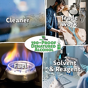 190-Proof Virgin Denatured Alcohol (32oz, 1)