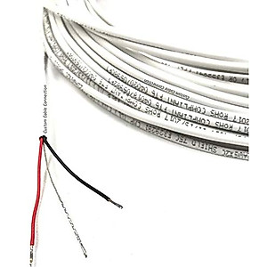 3 Foot 3.5mm (1/8 inch) Stereo Male to Blunt Plenum CL3P Cable by Custom Cable Connection