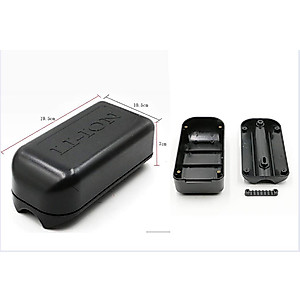 NBPOWER Ebike Controller Box Li-ion Battery Case Plastic Electric Bike Parts E-Bike Control Box for 9-12 mosfet Controller,500W-1500W Motor, Electric Bicycle Conversion kit,Ebike kit