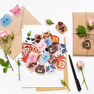 Crtiin 24 Pcs Cute Bag Clips Funny Clips Animals Shaped Fruit Kitchen and Food Bag Clips Binder and Paper Clips Plastic Bread Bag Clips for Airtight Seal Food Storage