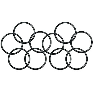 HASMX 10 Pack Piston O-Rings for Hitachi Replaces Part Numbers: 877-368, 877368 and Fits Hitachi Nailer Models: 83AA2, NR65AK, NR65AK(S), NR65AK2, NR83A, NR83A2, NR83A2(S), NR83A3, NR83A3(S), NR83AA