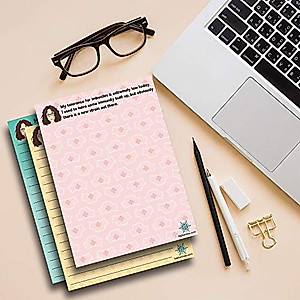 KAPTAN Funny Notepads - Nurse/Doctor Medical Themed, Sarcastic Memo Pads for Writing Notes, Lists, Appointments, and Schedules, Cute Office Stationery