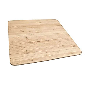 CESGFC Wood Plank Square Table Cove, Wood Plank Texture Print, Elastic Edge, Suitable for Kitchen Party Picnic, Fit for 40"x40" Square Table