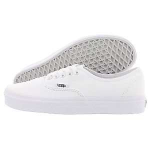Vans U Authentic, Unisex Adultsââ‚¬â„¢ Sneakers True White, 9.5 Women/8 Men