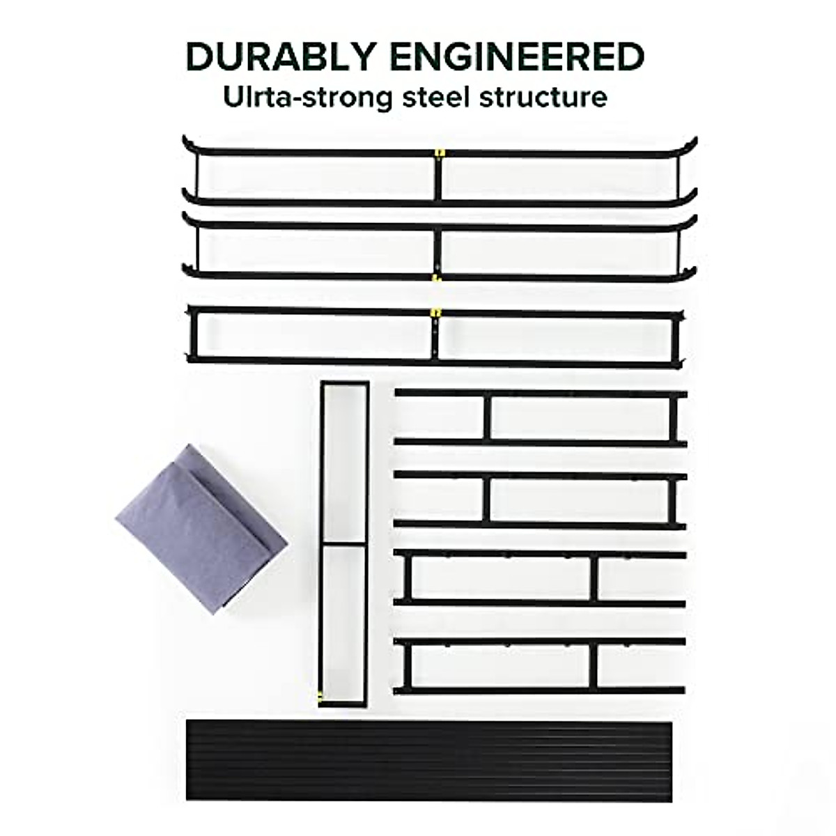 ZINUS 7 Inch Metal Smart Box Spring, Mattress Foundation, Strong Metal Frame, Easy Assembly, Twin XL