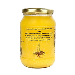 Indicow Farms A2 Cow Ghee (A2 Cow (Sahiwal), 500ml)