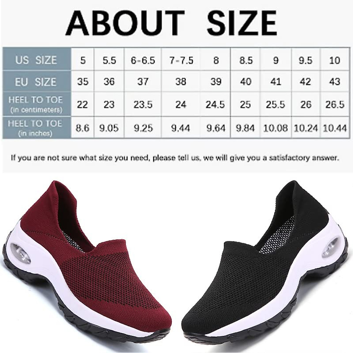 Dimleen Womens Mesh Walking Shoe Slip-on Air Cushion Orthotic Sneaker Lightweight Breathable Plantar Fasciitis Platform Nurse Loafers (Full Black,7,Women,7)