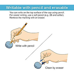 Maymom Solid Lids with Sealing Ring for Standard Sized Bottles, Bottles Lids, Compatible with Medela Bottles, Ameda, and Small Sized Nuk, Playtex, Gerber Bottles, Lifefactory Bottle; 8pc (Blue)