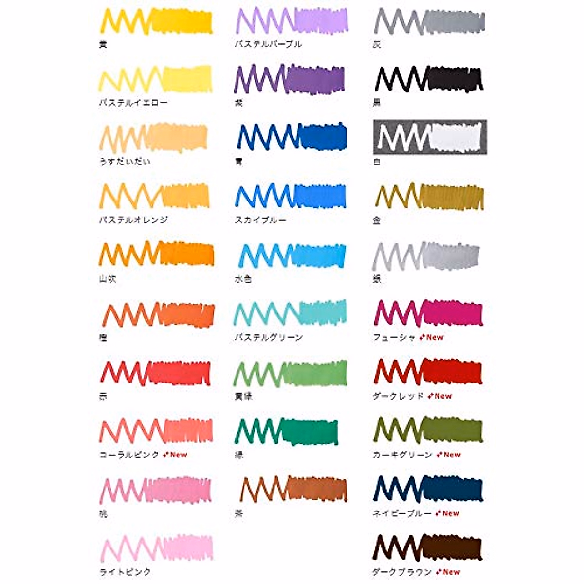 Posca Paint Marker Medium Point (PC-5M) 29 Colors FULL RANGE Bundle Set Uni Mitsubishi Poster Colour ALL COLOR 2.2mm Marking Pen Loconeko Memo pad Set