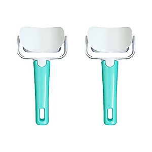 UPKOCH Pie 2pcs Rolling Cookie Cutters Rolling Pastry Cutter Rolling Crimped Cutter Circle Dumpling Round Biscuit Cutting Biscuit Cutter