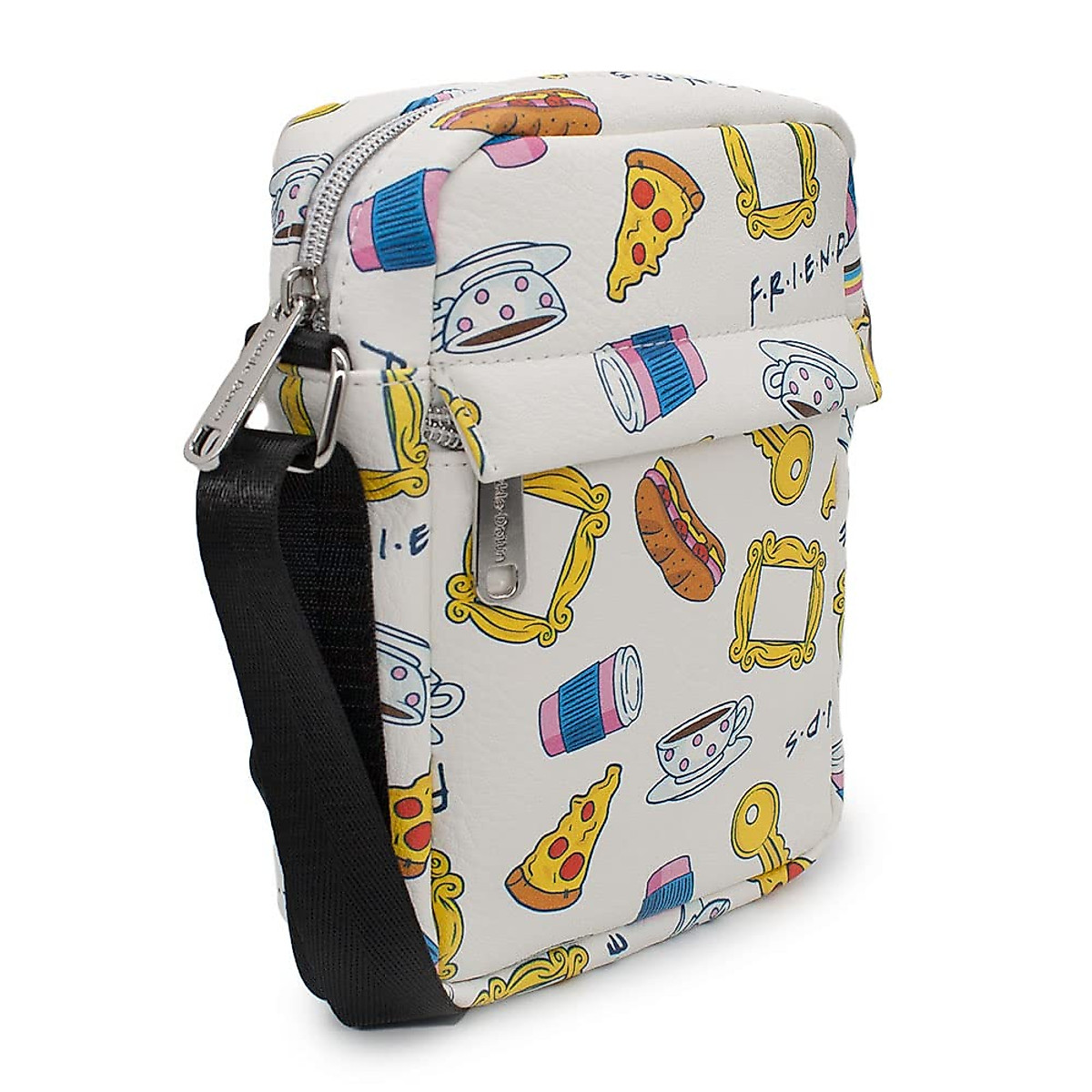 Buckle Down Friends Bag, Crossbody, Television Show Icons, Vegan Leather