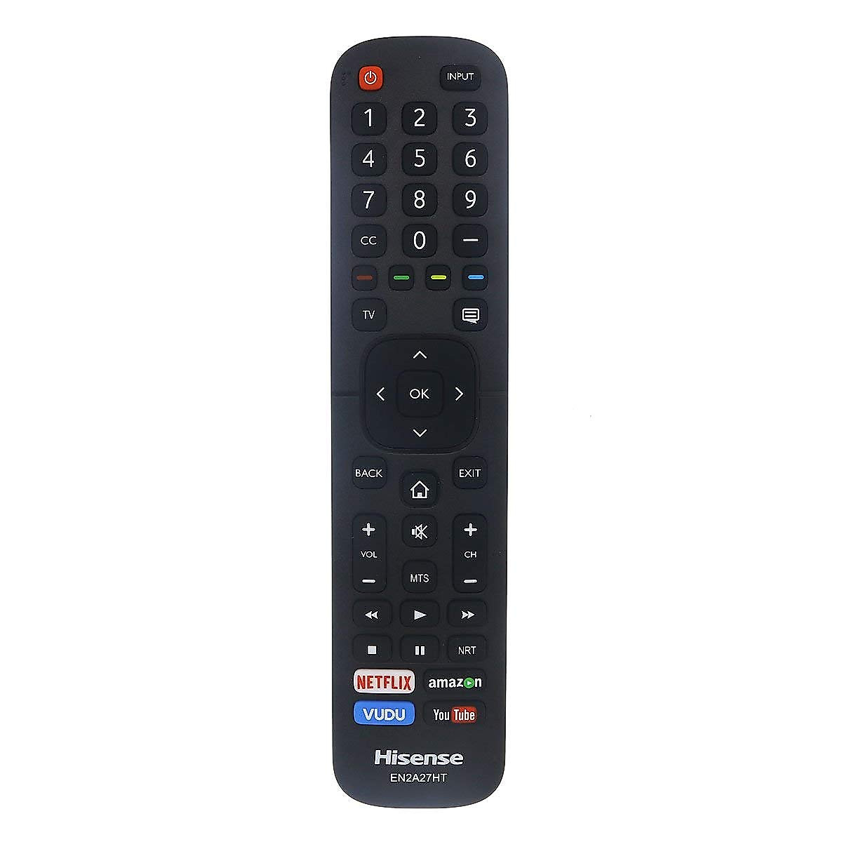Original Hisense EN2A27HT TV Remote Control for 30H5D 40H5D 43H5D 43H620D televisions (Renewed)