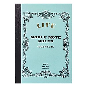 ライフ Life Notebook, Noble Notebook, Ruled, A5 N39