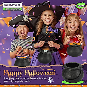 Jerify 480 Pieces Halloween Party Favors 50 Pack Prefilled Small Witch Cauldron Halloween Toys Bulk Halloween Goodie Fillers Halloween Prizes Gifts for Trick or Treat