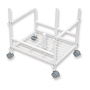 Azwil DBS01 Cardboard Stocker, White, Casters