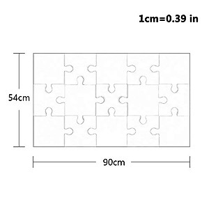 Puzzle Felt Message Board, DIY Cork Board Photo Wall, Bulletin Board/Message Board self-Adhesive Wall Sticker