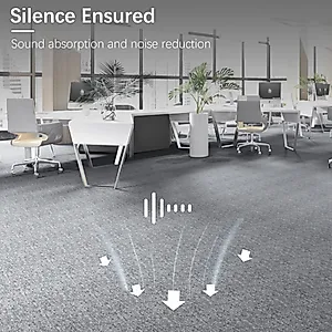 jxgzyy 20PCS 20x20”Square Carpet Floor Tiles Peel and Stick Commercial Carpet Tile Self Adhesive Carpet Tile Washable Carpet Flooring Tiles Commercial Carpet Squares for Flooring Indoor Outdoor