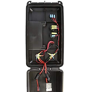Powerwerx PWRbox Portable Power Box for User Supplied Battery or 12-40Ah Bioenno (LifePO4) Batteries