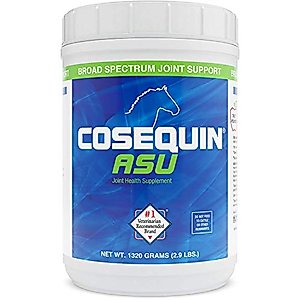 Nutramax Cosequin ASU Joint Health Supplement for Horses - Powder with Glucosamine, Chondroitin, ASU, and MSM, 1320 Grams