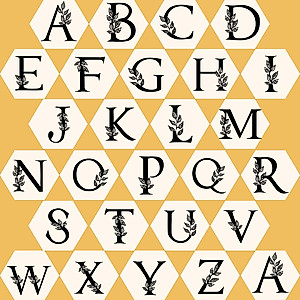 AUNOOL Grandma Birthday Gifts - Sister Christmas Gifts, Canvas Tote Bags with Makeup Bag and Zipper, Monogrammed Customized Gifts, Bridal Party Gifts for Bridesmaids Proposal Gifts Letter V