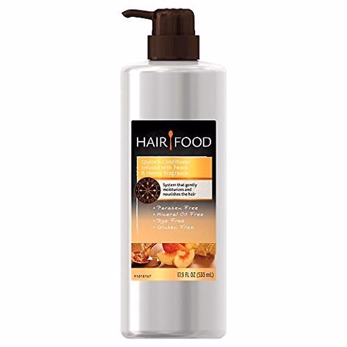 Hair Food Gluten Free Quench Peach and Honey Conditioner 17.9oz