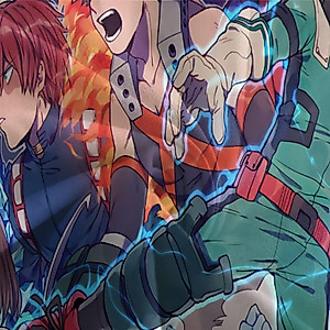 LWAILJH Kids' Bedding Anime Anime Duvet Cover Sets Lightweight Soft and Breathable 3D Printing Lightweight Quilt Cover with Pillowcase for Kids Boys Full（203x228cm）