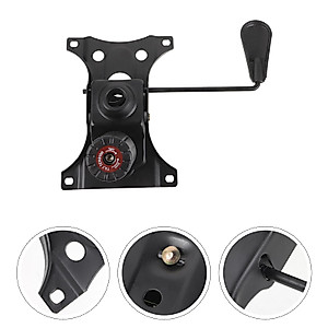 Homoyoyo Office Chair Swivel Chair Tray Office Chair Base Office Chair Replacement Parts Swivel Tilt Control Parts Chair Tilt Control Mechanism Chair Swivel Base Plate Chair Parts