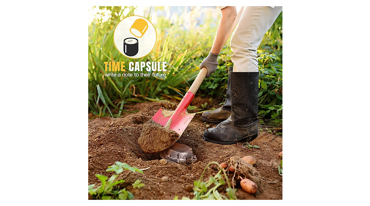 Personalized Engraved Time Capsule - Custom Waterproof