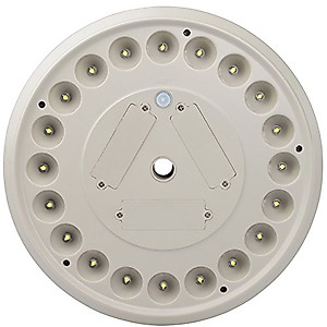 Sunnytech 3rd Generation Solar Power Flag Pole Flagpole Light,Upgraded UFO Design,Advanced Sensor,Enhanced Solar Batteries Panels,Waterproof Protection,Intelligent Self-Charging Auto Active